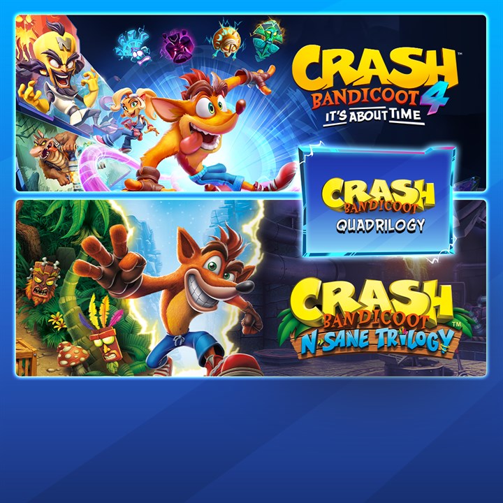 Crash Bandicoot - Quadrilogy Bundle Xbox – Go Digital Gaming