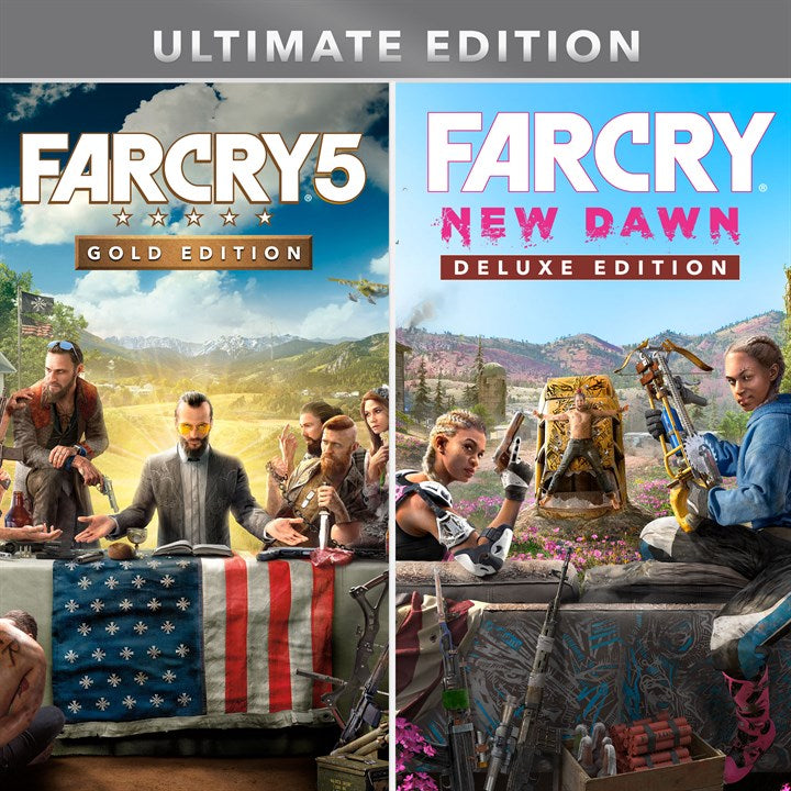 Lote Far Cry 5 Gold Edition + Far Cry New Dawn Deluxe Edition Xbox – Go ...